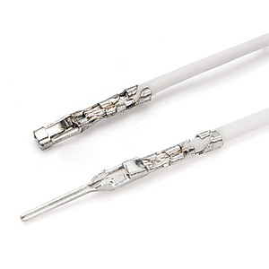 IWISS 1550PCS 2.54mm Pitch Wire-to-Wire Dupont Connector Kit, Includes Pin Headers, Jumper Wire, Crimp Pins for RC Servo, Arduino, SMT, SATA, EPS, PCIE, Battery Balancer