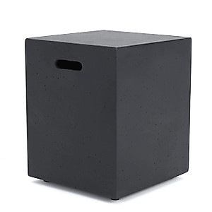 Christopher Knight Home 317493 Aidan End Table, Dark Gray