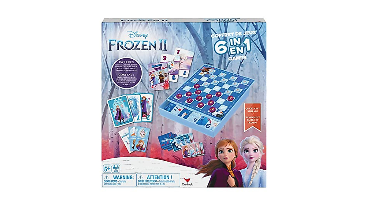 Frozen 2 6-in-1 Game House for Kids & Families | Disney Fun