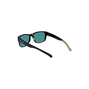 Columbia Men's Sunglasses PENNS CREEK - Shiny Black & Green with Polarized Green Mirror Lens