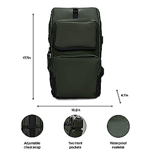 RAINS Trail Cargo Backpack - Green