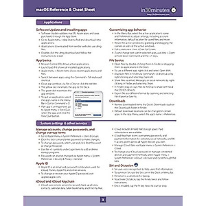 macOS Reference & Cheat Sheet: The unofficial cheat sheet for macOS on iMacs, MacBooks, and Mac computers (English Edition)