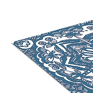 FloorPops 12-in by 12-in Blue Erina Peel & Stick Floor Tiles