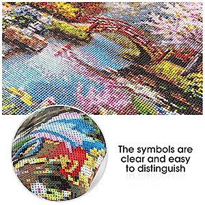 DIY 5D Diamond Painting Digital kit Suitable for Adults and Children Full Diamond Embroidery Painting Rhinestone Paste DIY Painting Cross Stitch Art Crafts Home Wall Decoration Gifts 22X18 inches.