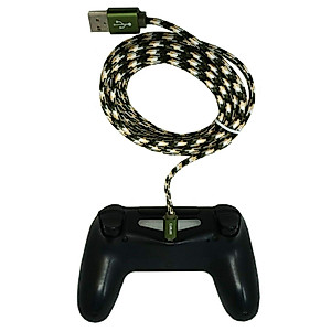 Micro USB Fast Charging Cable 4 Ft, Compatible with Playstation 4 PS4 Dual Shock 4 Controller CAMO Camouflage