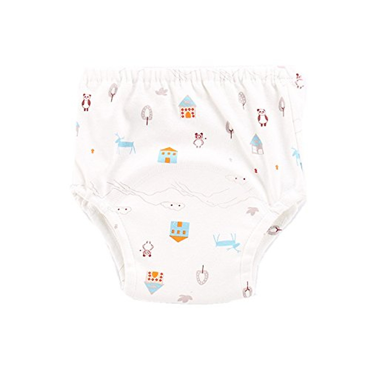 Yealoo 6pcs Baby Infant Toddler Potty Training Pants Underwear Washable Underpants (3T)