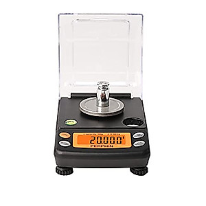 Milligram Scale 50g by 0.001g, Mg Scale USB, Digital Powder Scale, Large LCD Display, Mg Scale for Powders, 6 Weighing Units, Precision Milligram Scale for Reloading Capsule Supplement Medicine