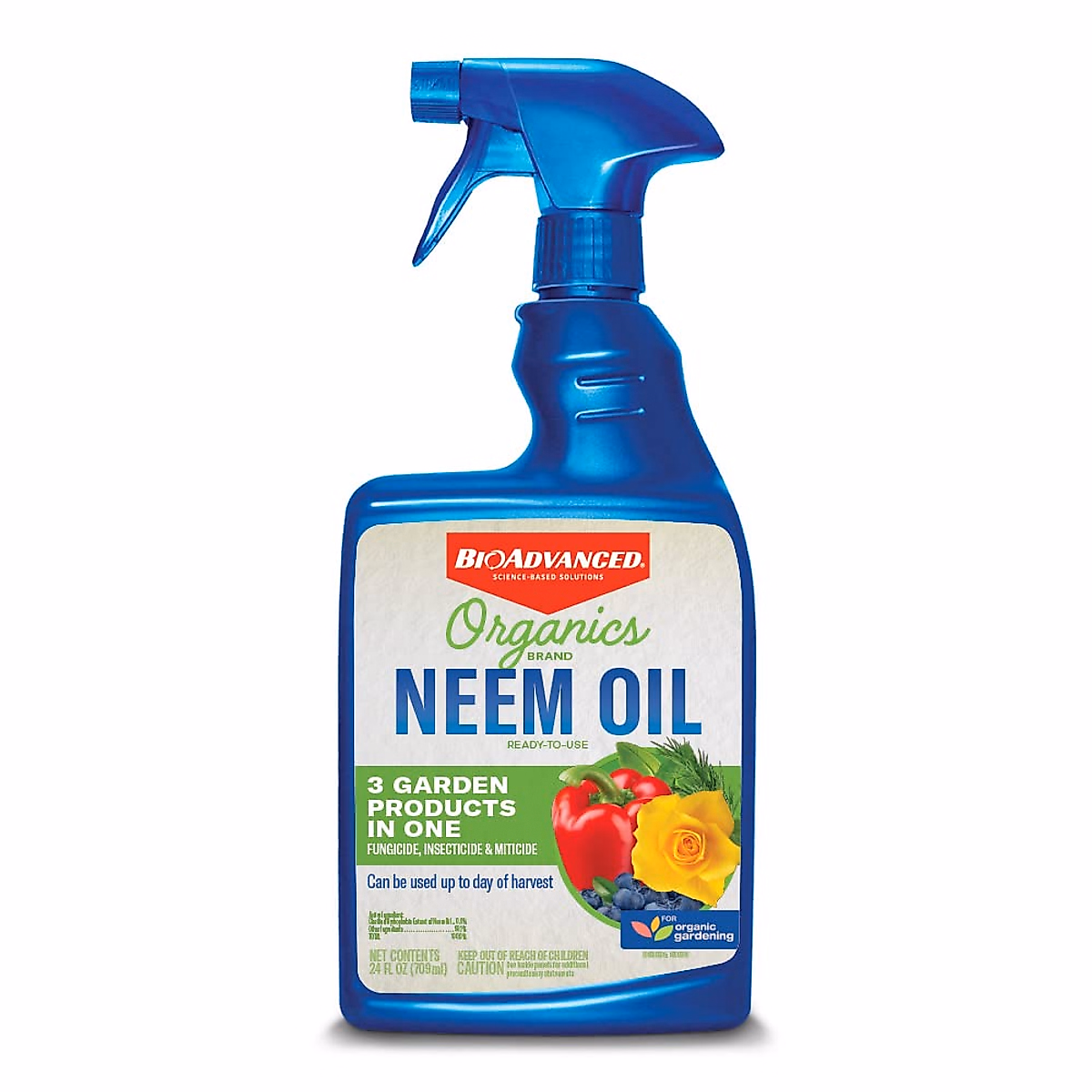 BioAdvanced Organics Brand Neem Oil, Ready-to-Use, 24 oz