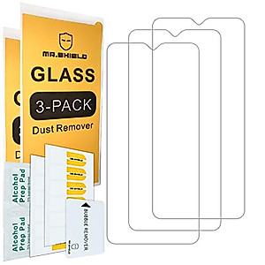 Mr.Shield [3-Pack] Designed For T-Mobile REVVL 4 [Tempered Glass] [Japan Glass with 9H Hardness] Screen Protector with Lifetime Replacement