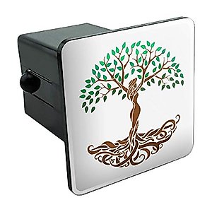 Tree of Life Mother Nature Tow Trailer Hitch Cover Plug Insert