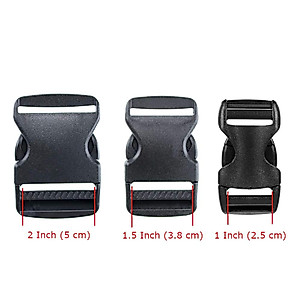 Replacement Parts/Accessories to fit Contours Strollers and Car Seats Products for Babies, Toddlers, and Children (1.5"/38mm Baby Carrier Buckle)
