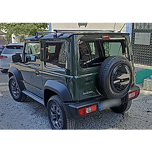 Roof Racks Cross Bars Compatible with Suzuki Jimny 2020, Aluminum Cargo Carrier Crossbars for Rain gutters Silver