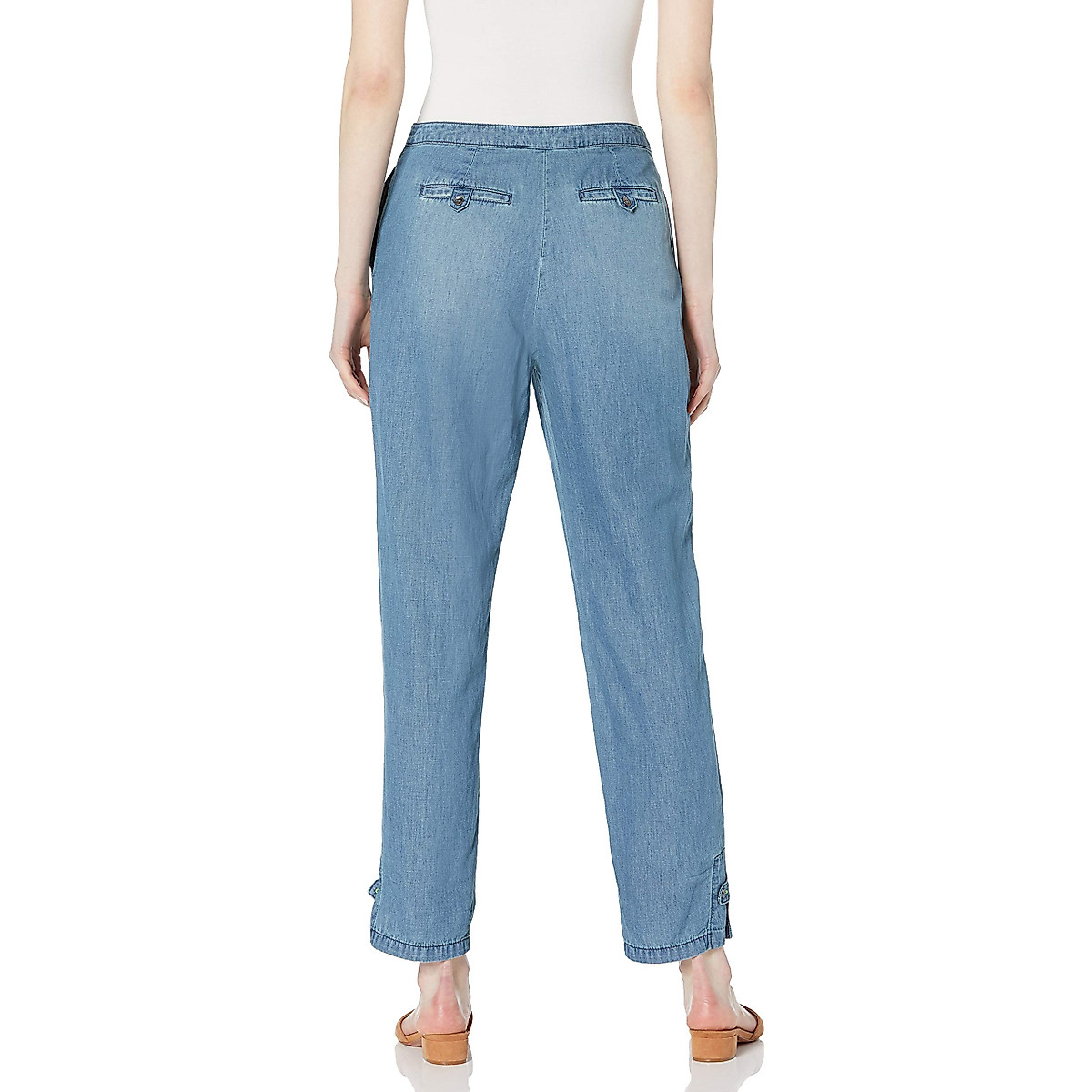 A | X ARMANI EXCHANGE Women's High-Waisted Straight Fit Vintage, Indigo Denim, 10