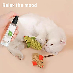 Kitty Joy Herbal Cat Joy, Herbal Cat Joy Spray, Celery Pets Catnip Spray, Catnip Spray for Indoor Cats, Cat Calming Spray, Anti Scratch Cat Spray, Cat Training Spray with Catnip, Cat Nip Spray (1PC)