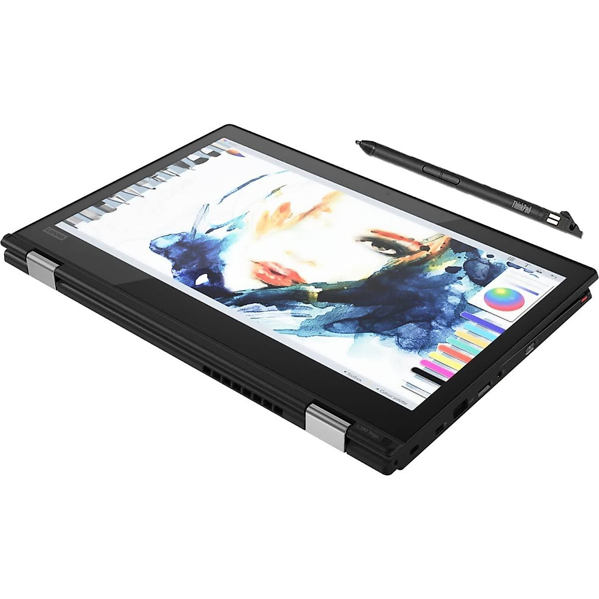 Lenovo ThinkPad L380 Yoga 2-in-1 Laptop, 13.3" FHD Touchscreen, Intel Core i5-8250U, 16GB RAM, 512GB SSD, Fingerprint Reader, Backlit Keyboard, Stylus Pen, Windows 10 Pro (Renewed)