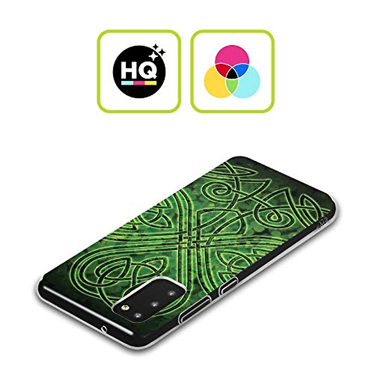 Head Case Designs Officially Licensed Brigid Ashwood Irish Shamrock Celtic Wisdom 3 Soft Gel Case Compatible with Samsung Galaxy A53 5G (2022)