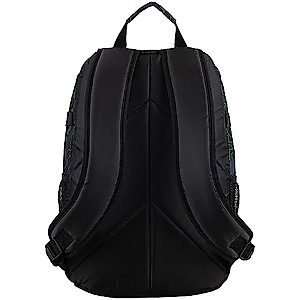 FUEL 18” Unisex Backpack Terra Sport Spacious Dual Compartment w/Laptop Sleeve and Bungee for Travel, College, Work - Neon Outline Camo