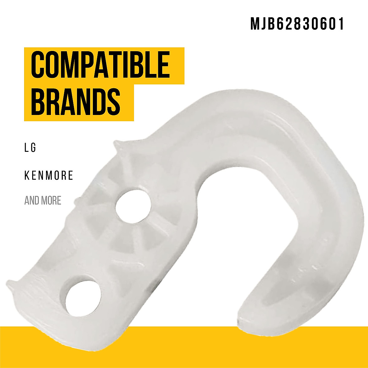 MJB62830601 Refrigerator Door Stopper - Replaces AP5683956, 2676302, PS7796195