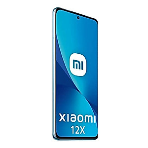 Xiaomi 12X 5G + 4G LTE (128GB + 8GB) Global Unlocked 6.28" 50MP Pro Grade Camera (Not for Verizon Boost At&T Cricket Straight) + (w/Fast Car Charger Bundle) (Blue)