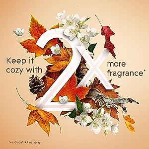 Glade Air Freshener Odor Fighting Room Spray, Cashmere Woods, 8.3 oz