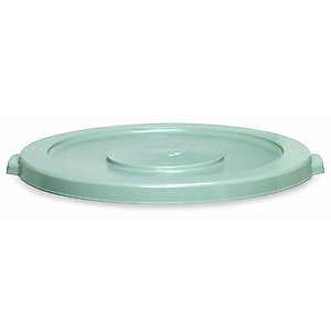 Continental 1002GY 10-Gallon Huskee LLDPE Waste Lid, Round, Grey