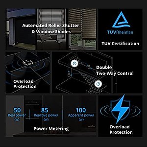 SONOFF DUALR3 Lite Smart Switch Moudle,WiFi Smart Curtain Switch,Dual Relay DIY Curtain, Blinds, Roller Shutter,Two Way Smart Switch,Compatible with Alexa&Google Assistant(1 Pack)