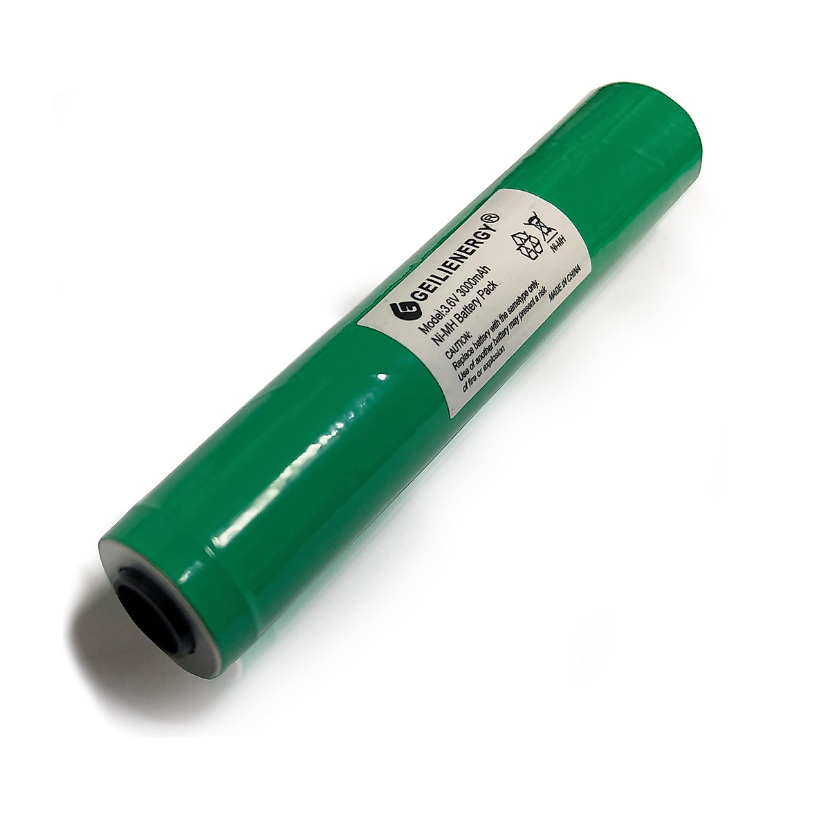 3.6V 3000mAh Ni-MH Battery (2PACK) Compatible with Streamlight Stinger 75375 75175 LED HP, XT,DS,PolyStinger, Pelican M9, FL126 Flashlight