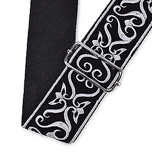 CLOUDMUSIC Handbag Strap Replacement Crossbody Strap Purse Strap With Silver Clips For Women Girls(Silver Vintage)