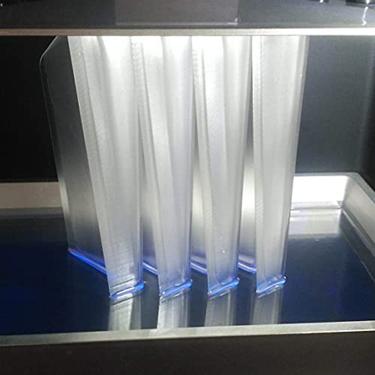 RESIONE 3D Printer Resin, G217 Clear ABS-Like Resin Non-Yellowing Tough Rigid Resin for DLP MSLA LCD 3D Printing (500g)