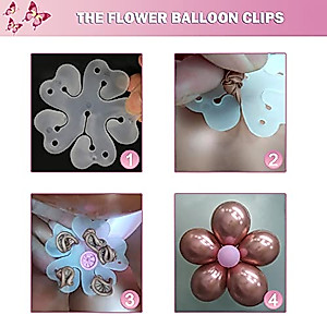 Pink Balloon Arch Garland Kit, 5+12+18 inch Hot Pink Metallic Rose Gold Light Pink Balloons For Woman and Girls Birthday Party Princess Theme Party Wedding Engagement Party Baby Shower