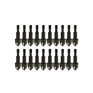 JIEXI HWYP Archery 85 Grain Arrow Field Points for ID 6.5mm Arrow Pack of 50
