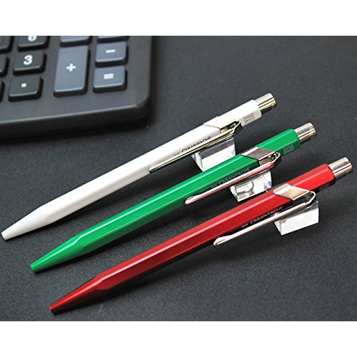 Caran d'Ache 849 Popline Metal x Red Ballpoint Pen with Metal Case (849.780)