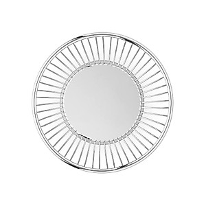 Alessi Round Wire Basket Silver, 6-Inch