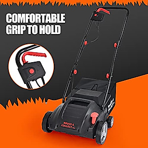 Artificial Turf Electric Power Sweeper/Ceaning Broom. Brush & Collect Pro-USA