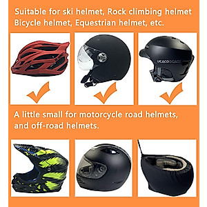 KOOUMOS Motorcycle Helmet Bag Ski Bag Backpack Large Storage Carrying Bags for Sport Riding Travel Motorcycle Bicycle Made of Nylon Cloth with Drawstring Bag (M*2Pack