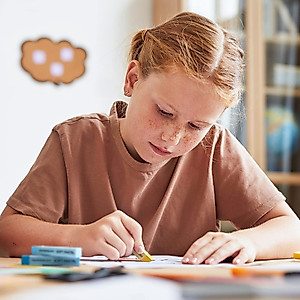 COLOUR BLOCK 100pc Wooden Case Soft Pastel Art Set for Beginners and Experienced Artists I Colors Square Chalk Pastels Art Supplies for Drawing, Blending, Gift