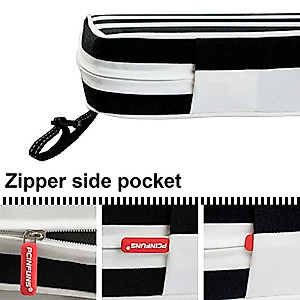 INFBLUE Outdoor Bench Cushion for Patio Furniture Swing Cushions Window Seat Cushions Patio Cushion with Handle and Adjustable Straps (45''x18'')