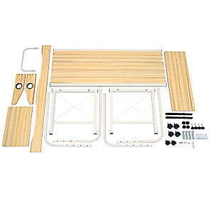 PaNeTnya Mobile Multifunctional Table Computer Desk,Height Adjustable Overbed Table with Wheels,Standing Workstation Laptop Cart,Rolling Bed Desk for Bedroom,Dining Room,Living Room