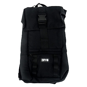 Voyager Backpack, Laptop Daypack, Water-Resistant 600D Polyester #SP4111 (Black)