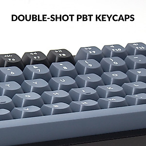 Keychron Q6 Wired Custom Mechanical Keyboard Knob Version, Full-Size QMK/VIA Programmable Macro with Hot-swappable Gateron G Pro Brown Switch Double Gasket Compatible with Mac Windows Linux (Black)