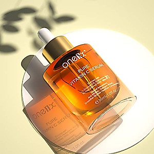 Vitamin C Serum for Face, VC Facial Serum with Retinol and Hyaluronic Acid, Glow Serum Removes Dark Spot Acne, Anti-aging Oxidant Serums for Woman 30ml