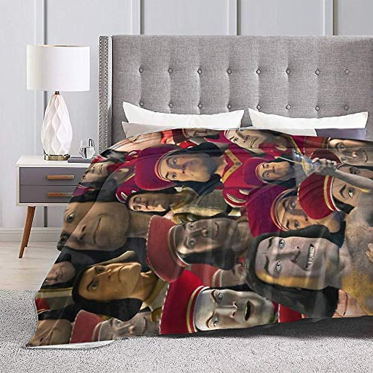 Gifts for Women Throw Blankets Baby Warm ,for Sofa, Bed,Living Room, Durable Home Decor Flannel Blanket for Adult and Kids (50"x40")