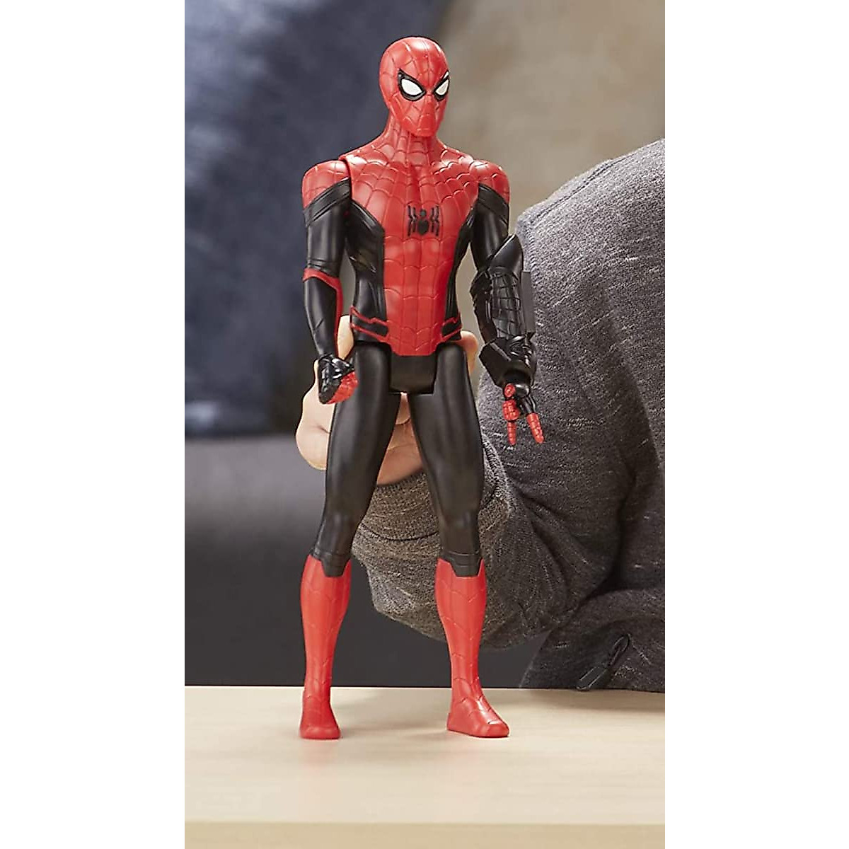 Titan Hero Series Spiderman 12 Inch Action Figure from Movie Far from Home