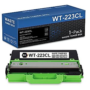 BERYINK WT223CL Compatible WT-223CL Waste Toner Box Replacement for Brother HL-L3210CW HL-L3230CDW HL-L3270CDW HL-L3290CDW FC-L3770CDW MFC-L3710CW MFC-L3750CDW Printer (1 Pack, Black)
