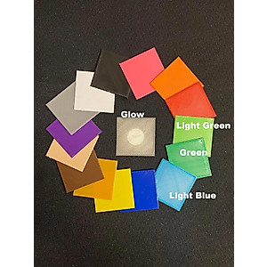 2x demon horns for Headset/Cosplay - Made In USA -16 Colors Combos (Glow N Dark)