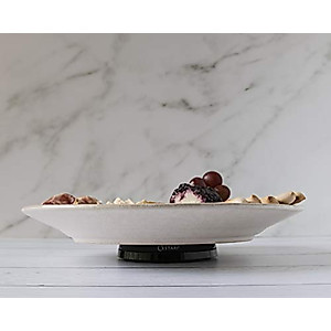 Mini Turntable: Lazy Susan, Cake Stand, Kitchen Organizer, Spice Organizer, Cupcake Decorating Turntable | Spinning Cookie Decorating Turntable, Revolving Swivel Stand | Silicone Non-Slip Grips