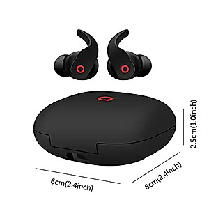 Wireless Bluetooth Sport Earbuds Headphones - Bluetooth Headset Bluetooth 5.2 Wireless Earbuds Waterproof Low-Power Noise Cancellation Binaural Stereo HD Sound Quality for Sports (Black)