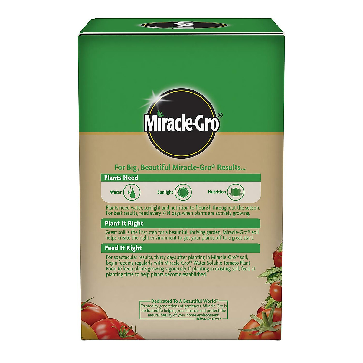 Miracle-Gro 2000422 Tomato Plant Food Tomato Fertilizer (6 Pack), 1.5 lb