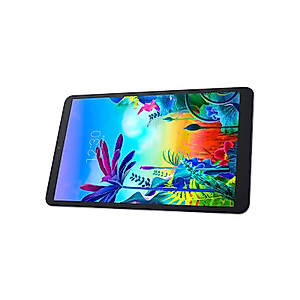 LG G Pad 5 10.1-inch (1920x1200) 4GB LTE Unlock Tablet, Qualcomm MSM8996 Snapdragon Processor, 4GB RAM, 32GB Storage, Bluetooth, Fingerprint Sensor, Android 9.0 w/Mazery 64GB SD Card (Renewed)