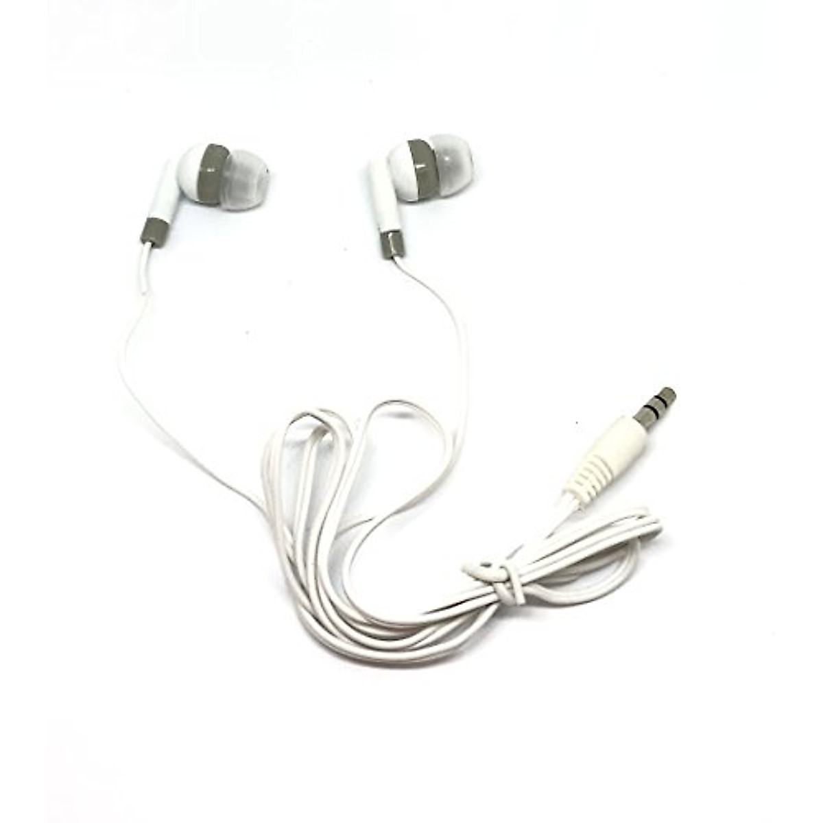 TFD Supplies Wholesale Bulk Earbuds Headphones 500 Pack for iPhone, Android, MP3 Player - Mixed Colors